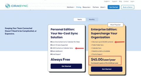 10 Best Global Address List Sync Tools in 2025! — CiraSync