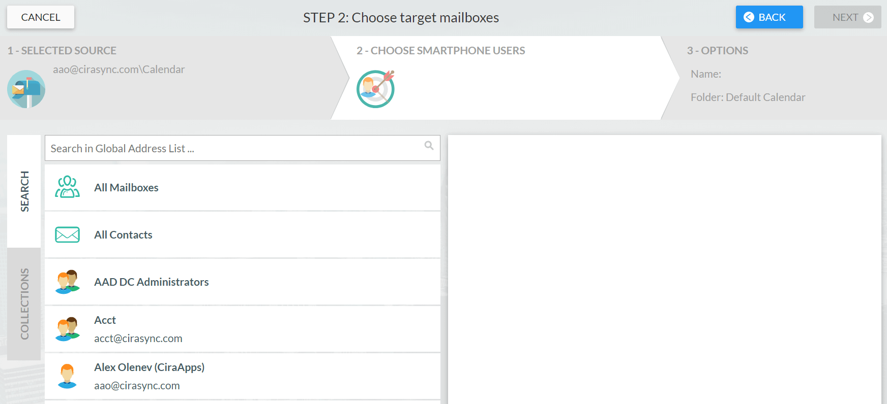 Syncing Shared Calendars | CiraSync Enterprise Edition