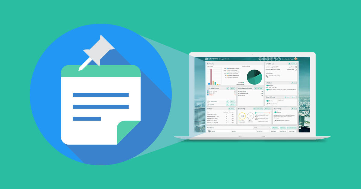 Syncing Shared Notes | CiraSync Enterprise Edition