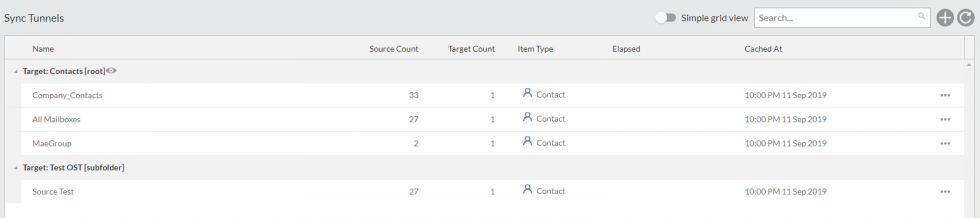 Création d'un ensemble de synchronisation et exécution d'une synchronisation manuelle | CiraSync