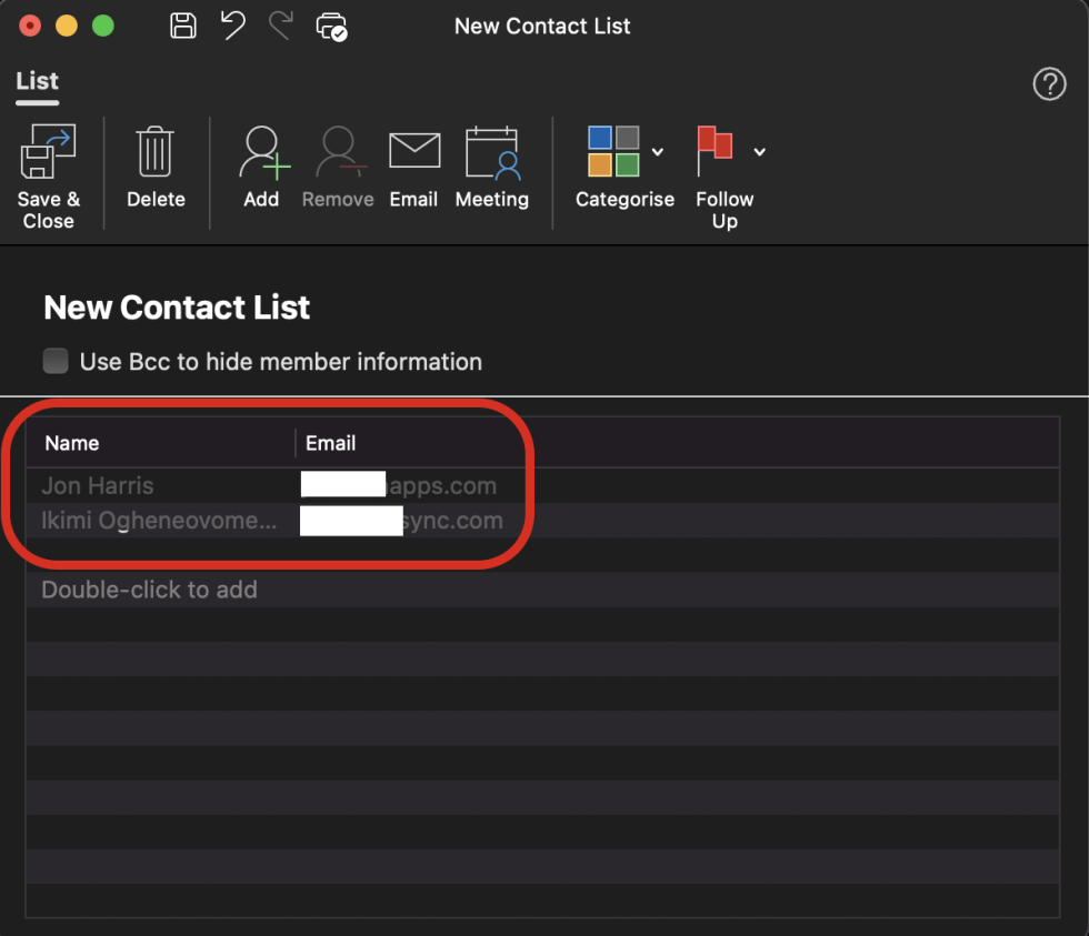 How to Create a Contact Group in Microsoft Outlook? (Windows, Mac, and Web)
