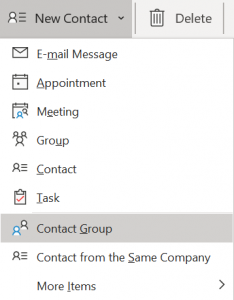 How to Create a Contact Group in Microsoft Outlook — CiraSync