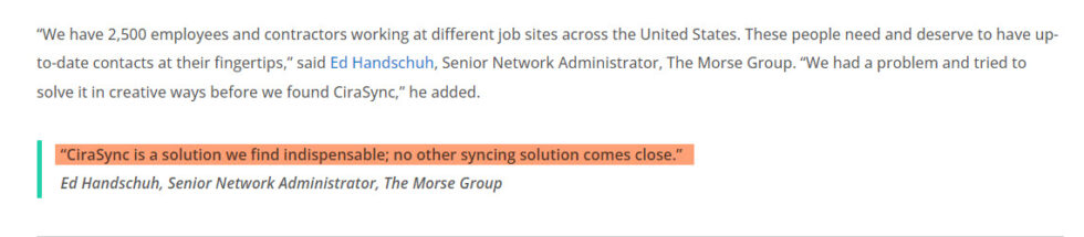 10 Best Global Address List Sync Tools In 2025 — Cirasync